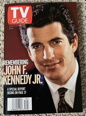 TV Guide July 31 1999 Vintage Magazine Remembering John F Kennedy Jr ...