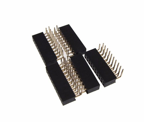 20 POS 2x1 2.0mm Pitch Female Socket Header Right Angle Through Hole ...