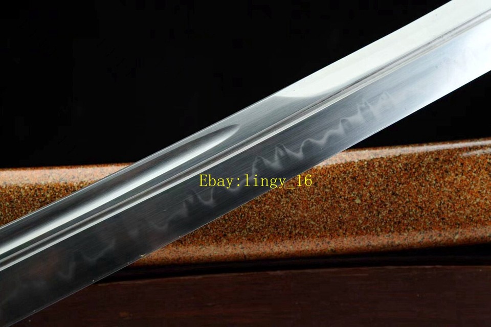 Razor Sharp Nodachi Katana Japanese Saber Long Sword Handle Battle T10 ...