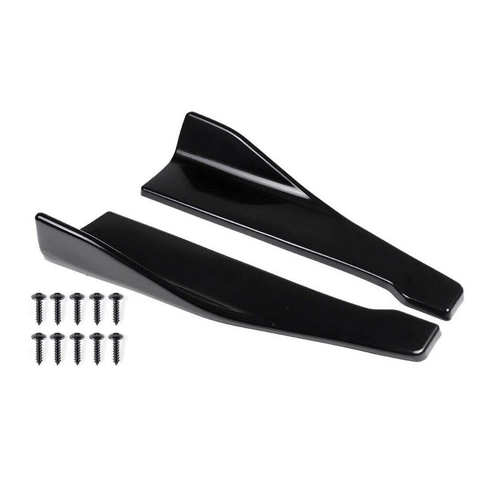 Front Rear Bumper Lip Spoiler Body Kit Splitter Side Skirt For Infiniti ...