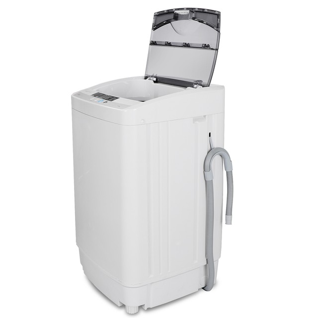 LED Screen Automatic Washing Machine with 10 Programs & 8 Waterlevels ...