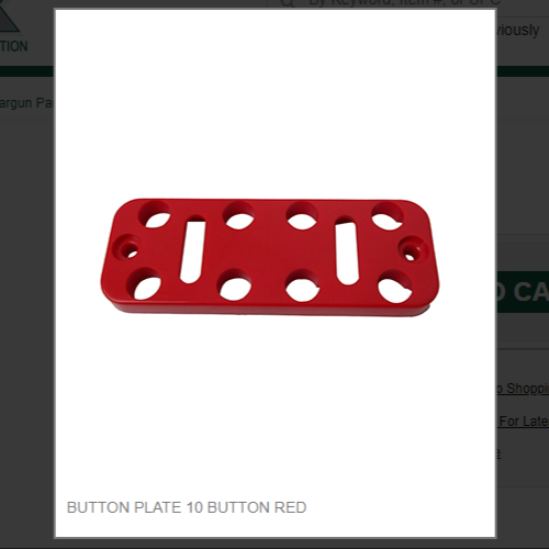 BUTTON PLATE 10 BUTTON RED # 265-0077 | eBay
