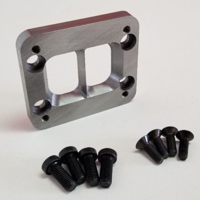 T3 Divisé en-Tête Cs Pour T4 Entier Turbo Admission Bride Adaptateur ...