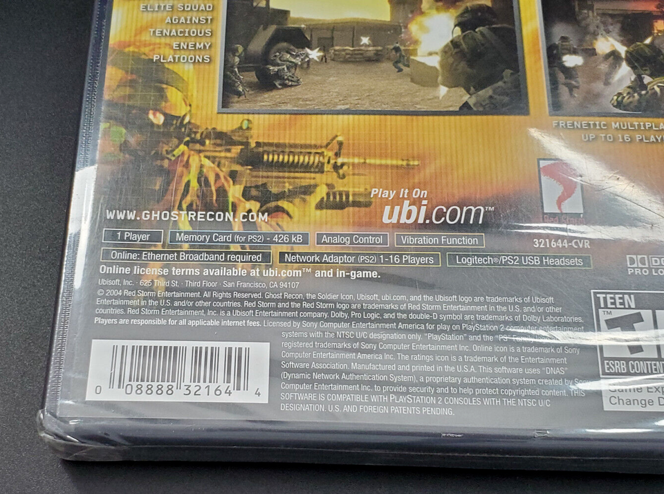 Tom Clancy's Ghost Recon 2 2007: First Contact PS2 PlayStation 2 New ...