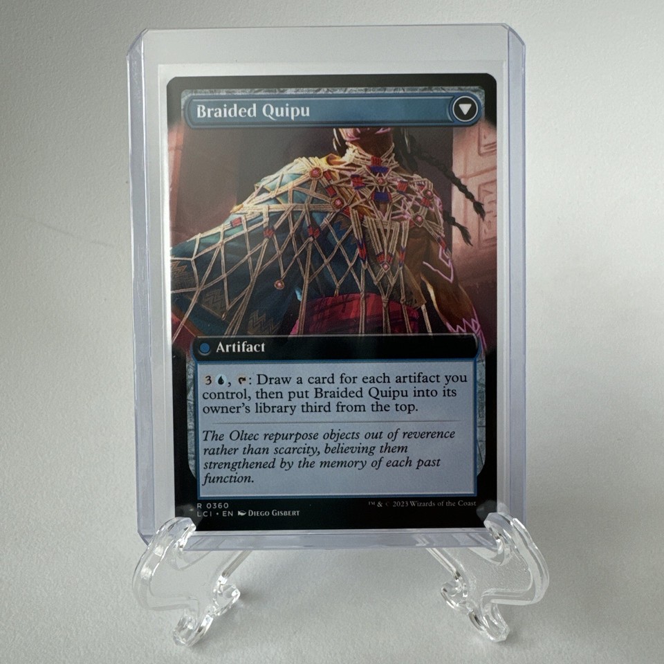 MTG Lost Caverns of Ixalan R Braided Net NM/M EXTENDED ART FRESH | eBay