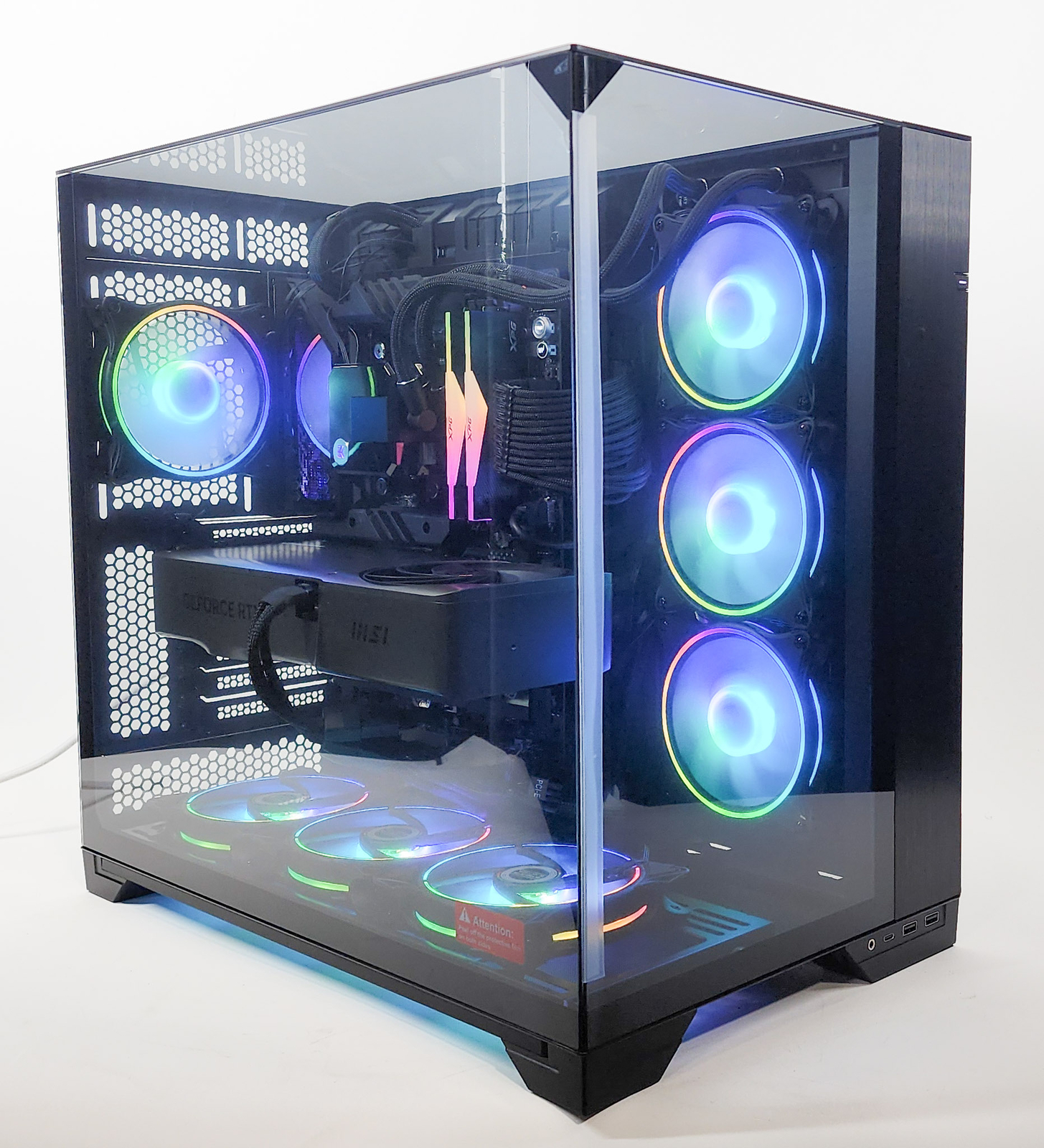 Gaming PC Ryzen 9 7950X 5.7GHz 32GB RAM 2TB SSD RTX 4080 Super 16GB RGB ...