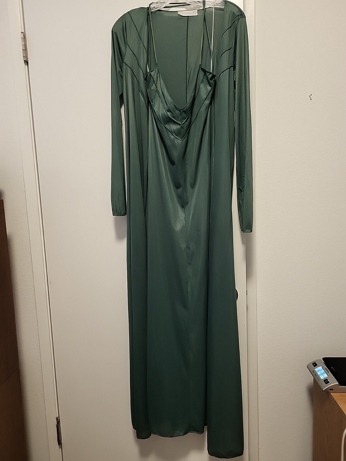 Vintage John Kloss for Circa Long Chemise and Robe Gr… - Gem