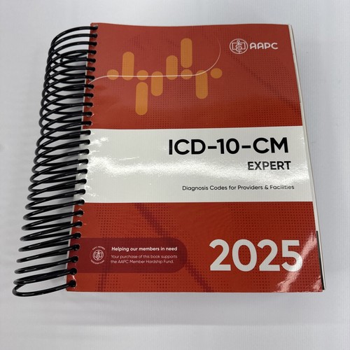 ICD-10-CM Expert Diagnosis Codes For Providers 2025 Spiral Bound by ...