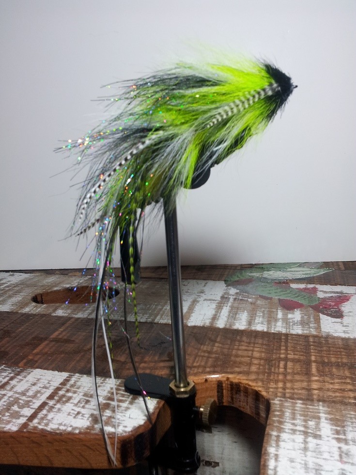 MUSKY FLIES articulated 5/0 hooks muskies muskie PROVEN fly fishing | eBay