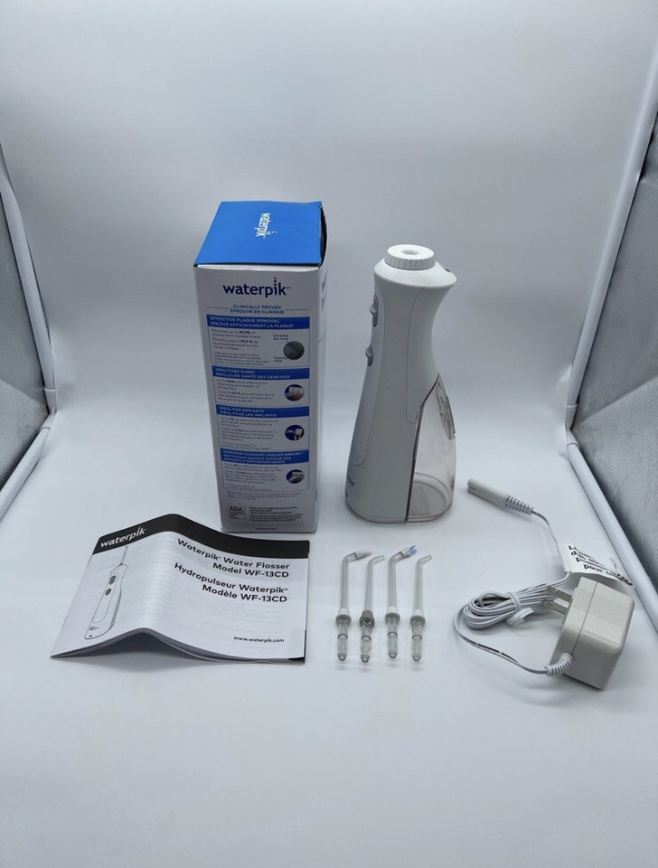 Waterpik - Water Flosser Cordless Convenience - Model: WF-13CD010 ...
