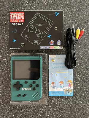 Retro FC Game Console QS3 (365 in 1 Games) Batteries Not Included | eBay