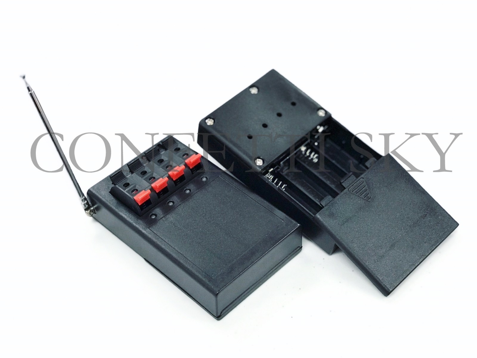 4 cue programmable WIRELESS FIREWORK RECEIVER remote firing igniter US ...