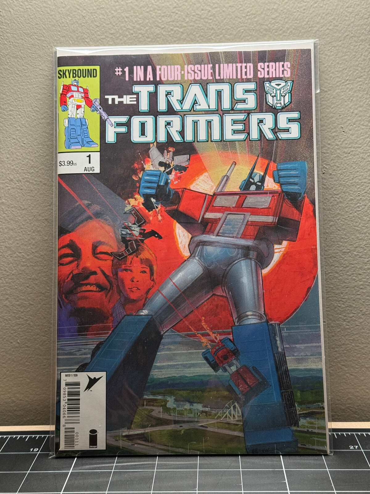 The Transformers #1 Comic 40th Anniversary G1 Skybound Facsimile | eBay