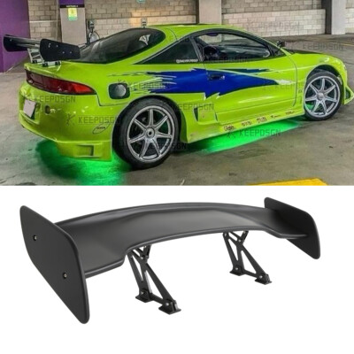 For Mitsubishi Eclipse Coupe Matte Rear Trunk Spoiler Racing GT Wing ...