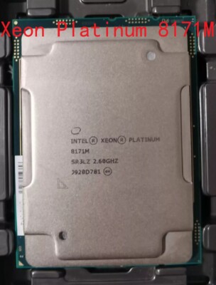 Intel Xeon Platinum 8171M LGA3647 SR3LZ 26Core 35.75MB 2.60GHz CPU ...