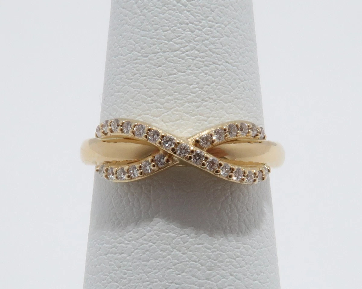 Tiffany Gold Infinity Ring