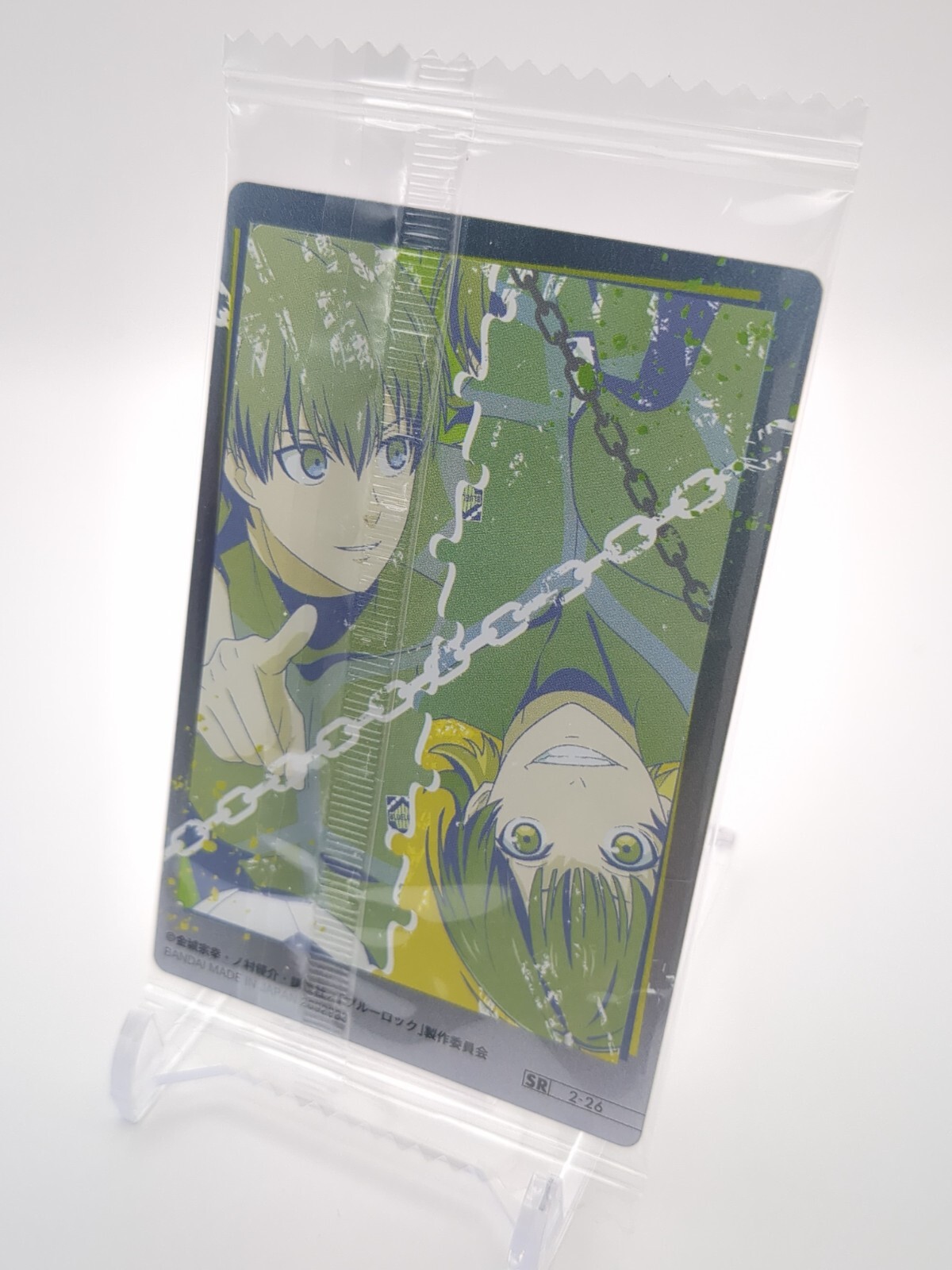 Yoichi Isagi Meguru Bachira SR 2-26 wafer card UnOpen Blue Lock 2023 ...