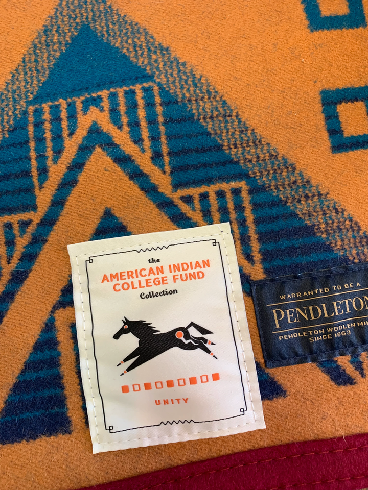 Pendleton American Indian College Fund Unity Blanket; 64”x80” | eBay