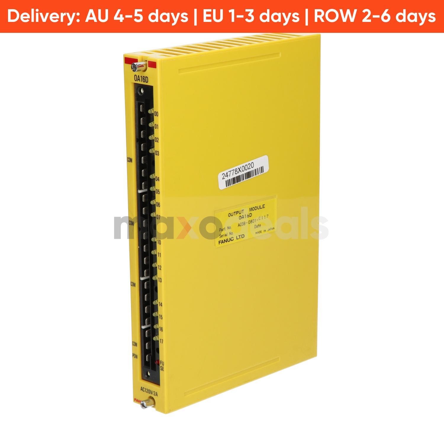 Fanuc A03B-0801-C117 Output Module Ausgabemodul Used UMP | eBay