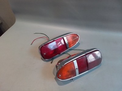 Triumph TR4/4A Tr5 Rear Light Units Original Fitment Rechromed. | eBay UK