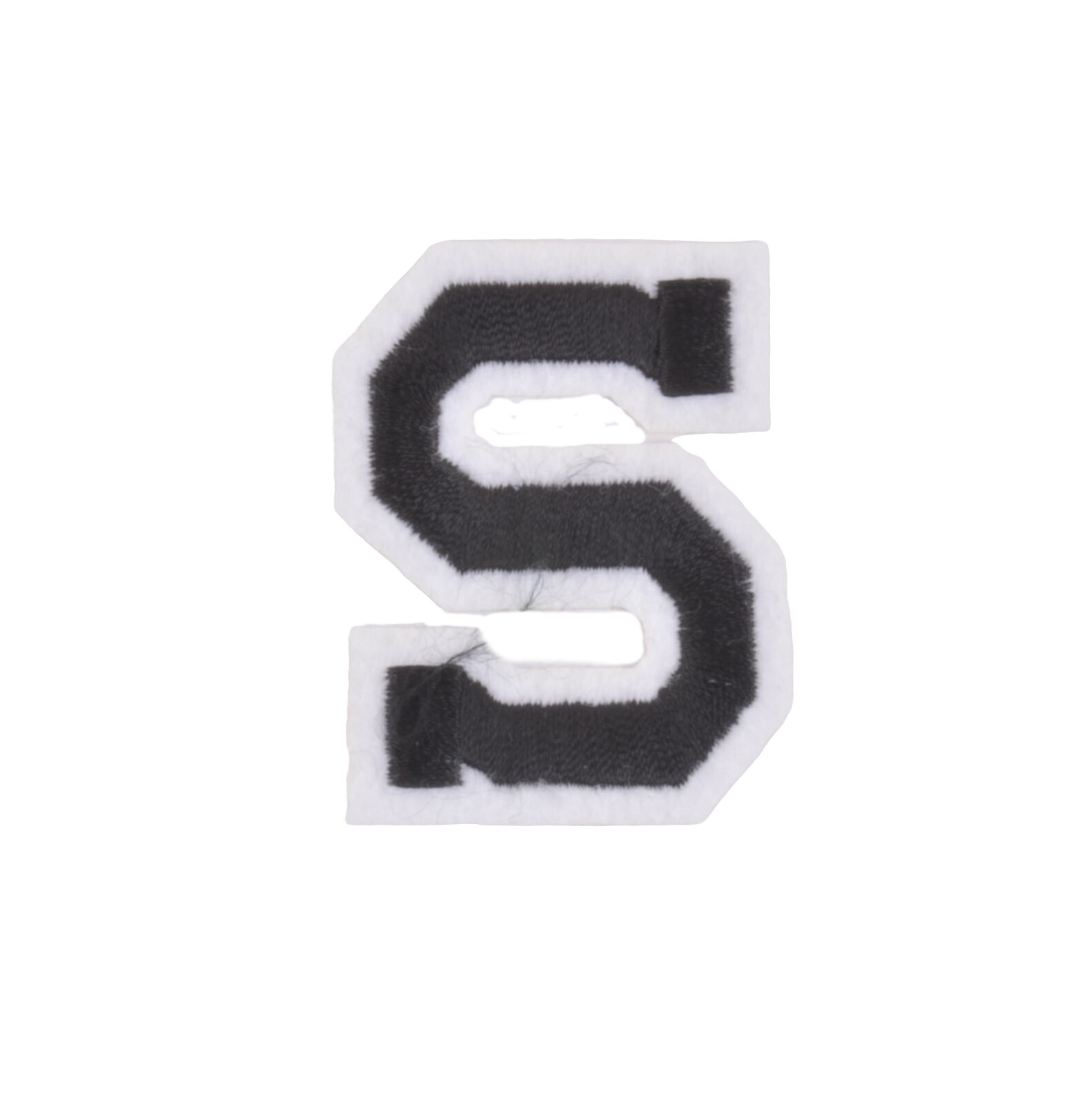 Varsity Letter S Iron On Patch/Badge/Applique/Transfer A-Z Alphabet ...
