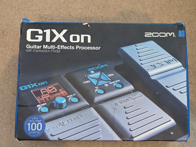 Zoom G1X on Guitar Multi Effects Processor | eBay UK