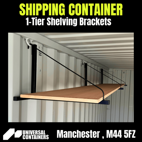 Shipping Container Racking, Shelving Bracket, 1 Tier, Container Rack ...