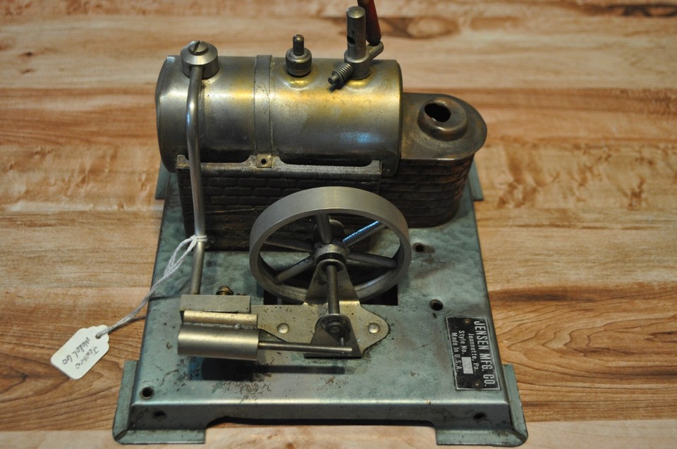 Vintage Jensen Model # 60 Dry Fuel Fired Steam Engine | eBay