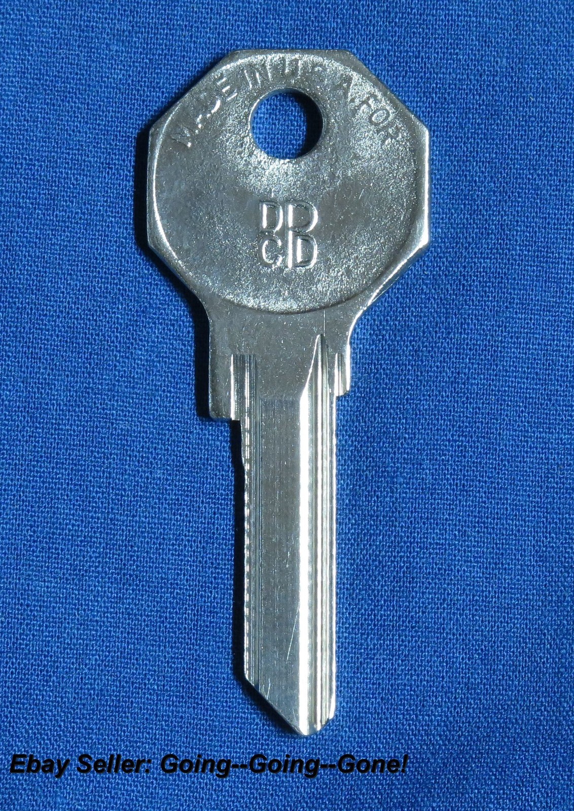 ORIGINAL DPCD LOGO DESOTO PLYMOUTH CHRYSLER DODGE IGN KEY BLANK Y21 ...