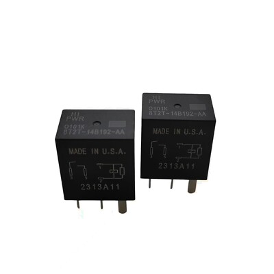 2pcs 8T2T-14B192-AA 12VDC Power Relay 4 Pin Compatible for Select Ford ...