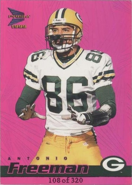 1999 Pacific Prism - Holographic Purple #57 Antonio Freeman /320 for ...