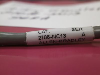 Allen Bradley, Dataliner, DL5, DL40, 2706-NC13, Programming Cable, 10 ...