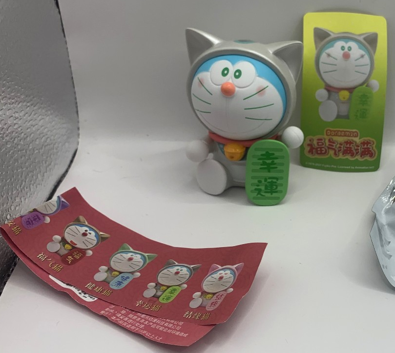 Doraemon Good Luck Full of Fortune Lucky Cat Series Blind Box Confirmed ...