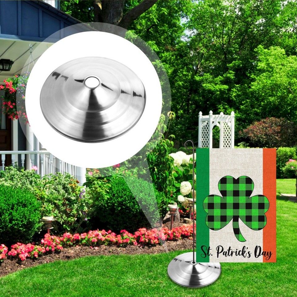 Stainless Steel Flagpole Collar Flag Pole Collar Flagpole Stand Base ...