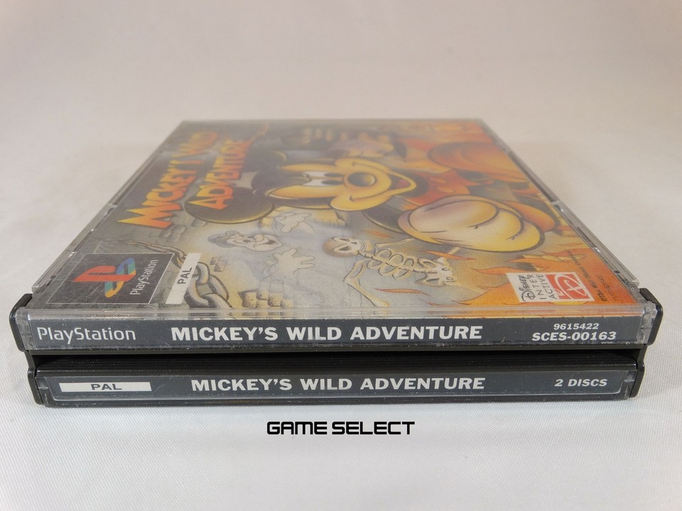 MICKEY'S Wild Adventure Topolino And Le Sue Big Box First Edition PS1 ...