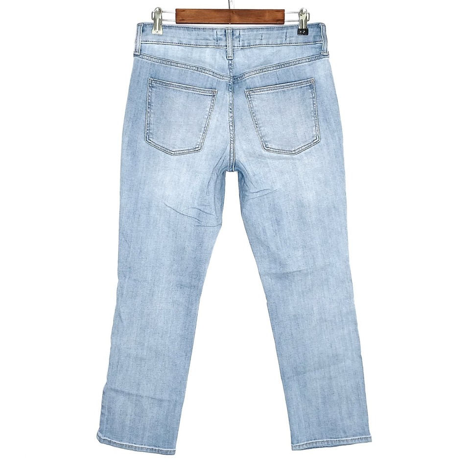 Universal Thread womens high rise slim straight jeans size 6/28 stretch ...