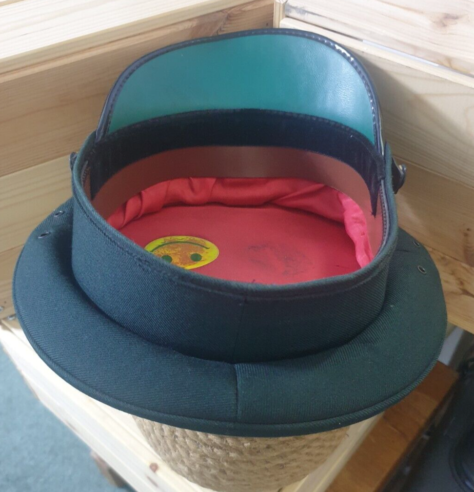 Royal Ulster Constabulary Style OBSOLETE RUC PSNI peak Hat/Cap Police N ...