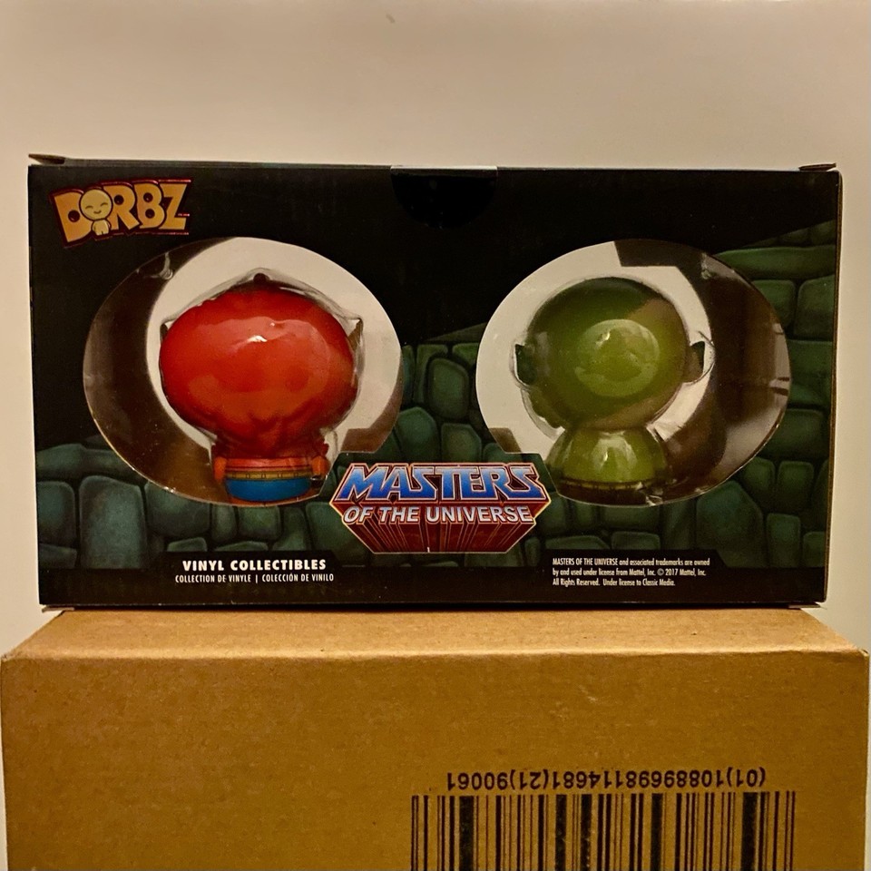 FUNKO DORBZ 2-PACK MOSS MAN BEAST MAN FIGURES MASTERS OF THE UNIVERSE ...