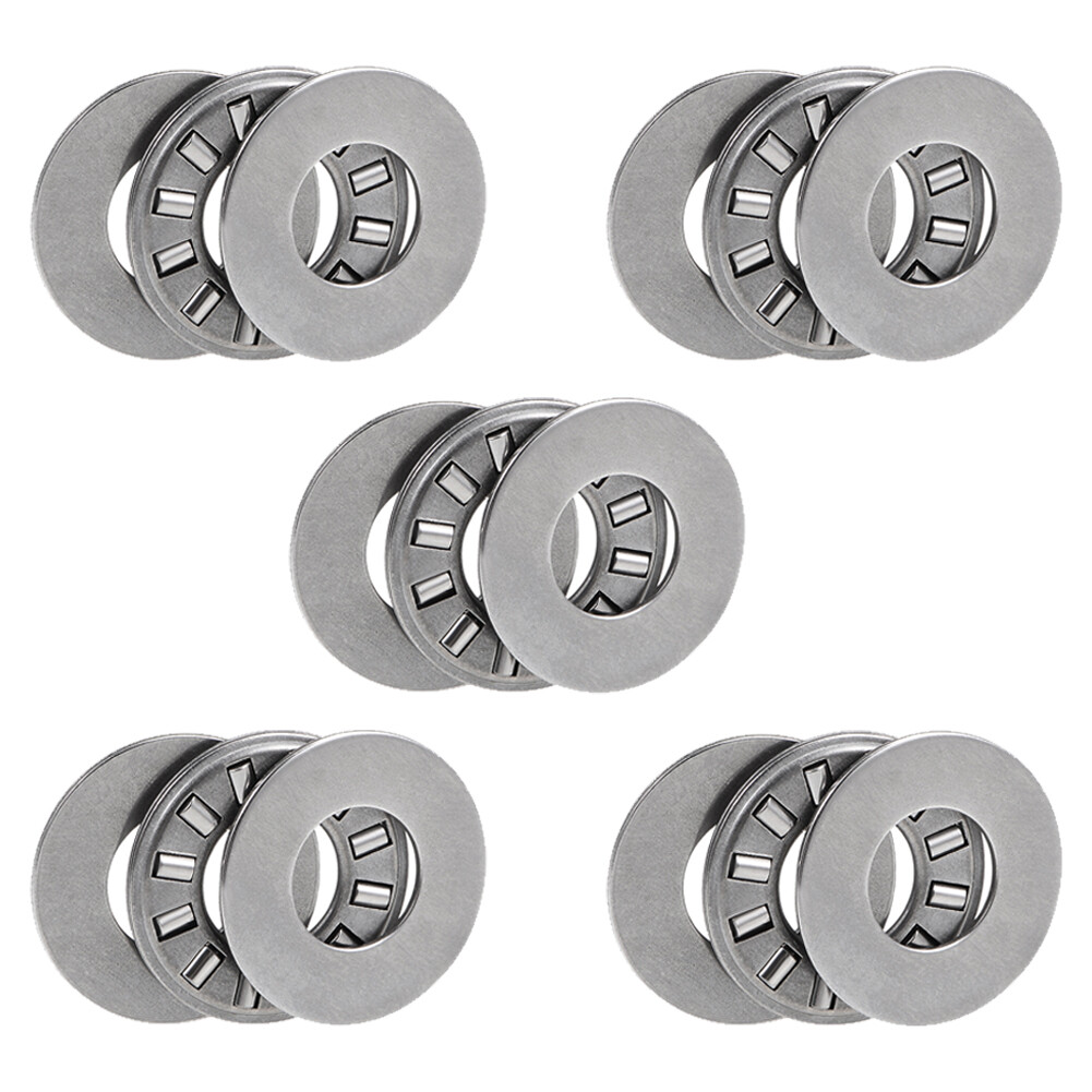 Thrust Ball Bearings Steel Pin Needle Roller Bearing Sealed 5 Sets 6 ...