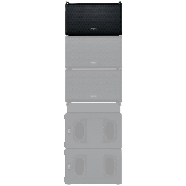 6x QSC LA112 12" 2-way Powered Line Array 2400W Loudspeaker LA112-KIT ...