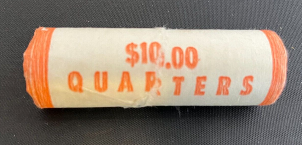 BANK ROLL 40 BICENTENNIAL WASHINGTON QUARTERS DRUMMER BOY 1776 - 1976 ...