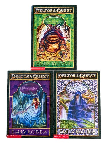 Lot of 3: DELTORA QUEST Paperback Books By Emily Rodda Volumes 5, 6, 7 ...