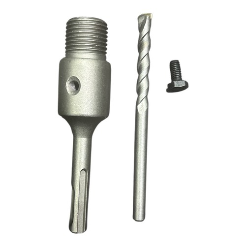 SDS PLUS CORE DRILL EXTENSION BAR WITH PILOT BIT M22 x 2.0mm MASONARY ...