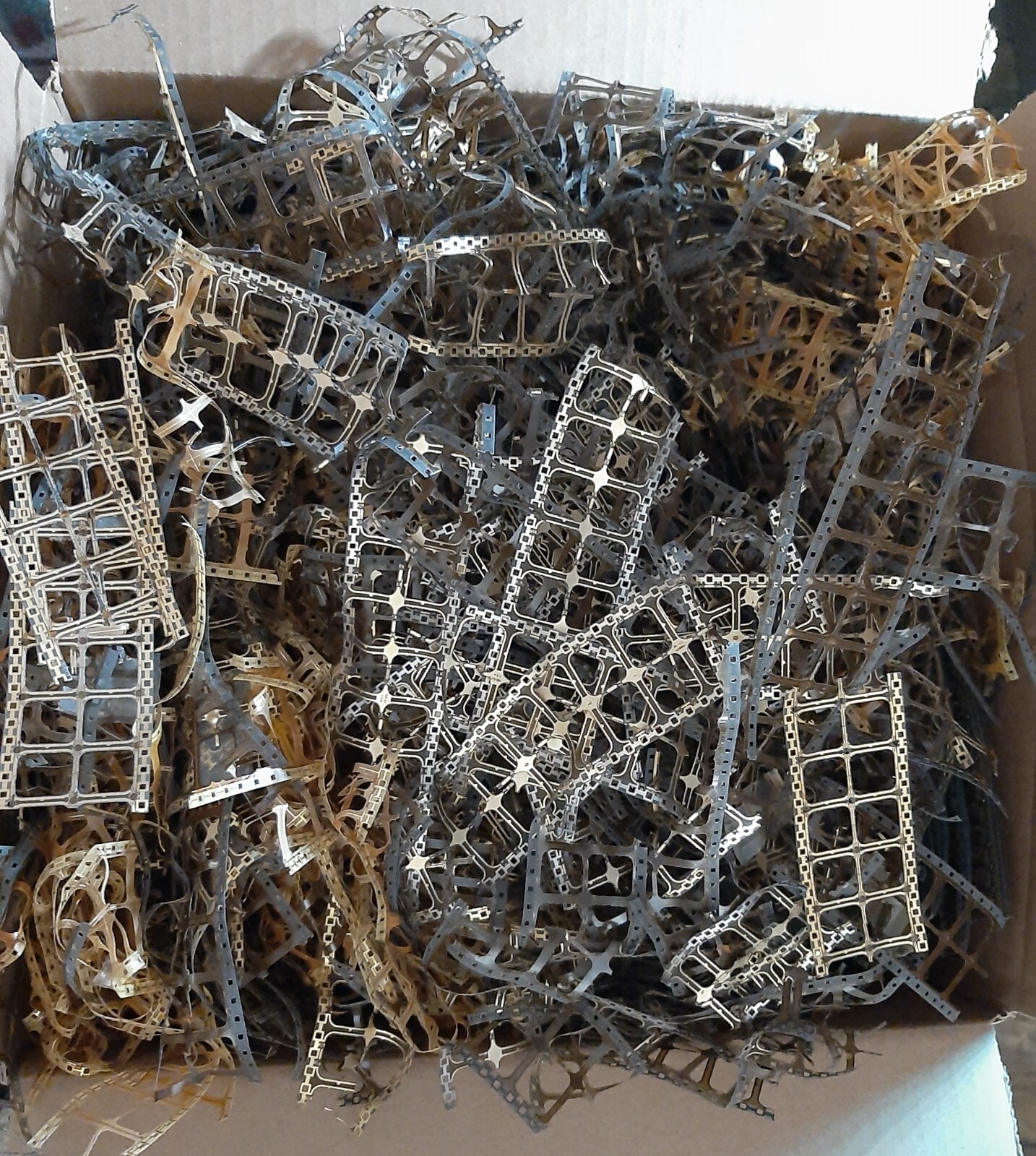 SIM card reel backing scrap gold recovery 1000 grams real rail ( 1 ...