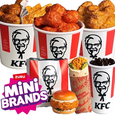 KFC Mini Brands *CHOOSE YOURS* USA Exclusive Food Miniatures Doll House ...