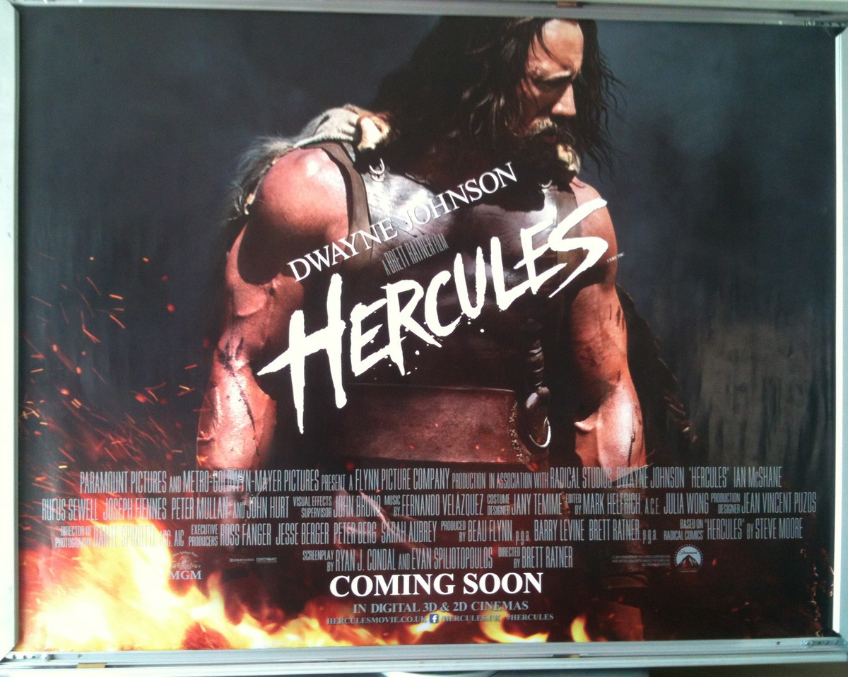 Dwayne Johnson Hercules Trailer