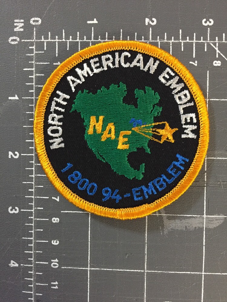 North American Emblem NAE Embroidered Patch 1 800 94-EMBLEM Custom | eBay