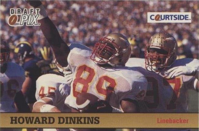 1992 Courtside Draft Pix - Howard Dinkins #72 (RC) for sale online | eBay