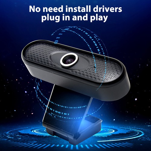 HD Web Cam Camera Webcam w/Microphone USB 2.0 for Computer PC Laptop ...