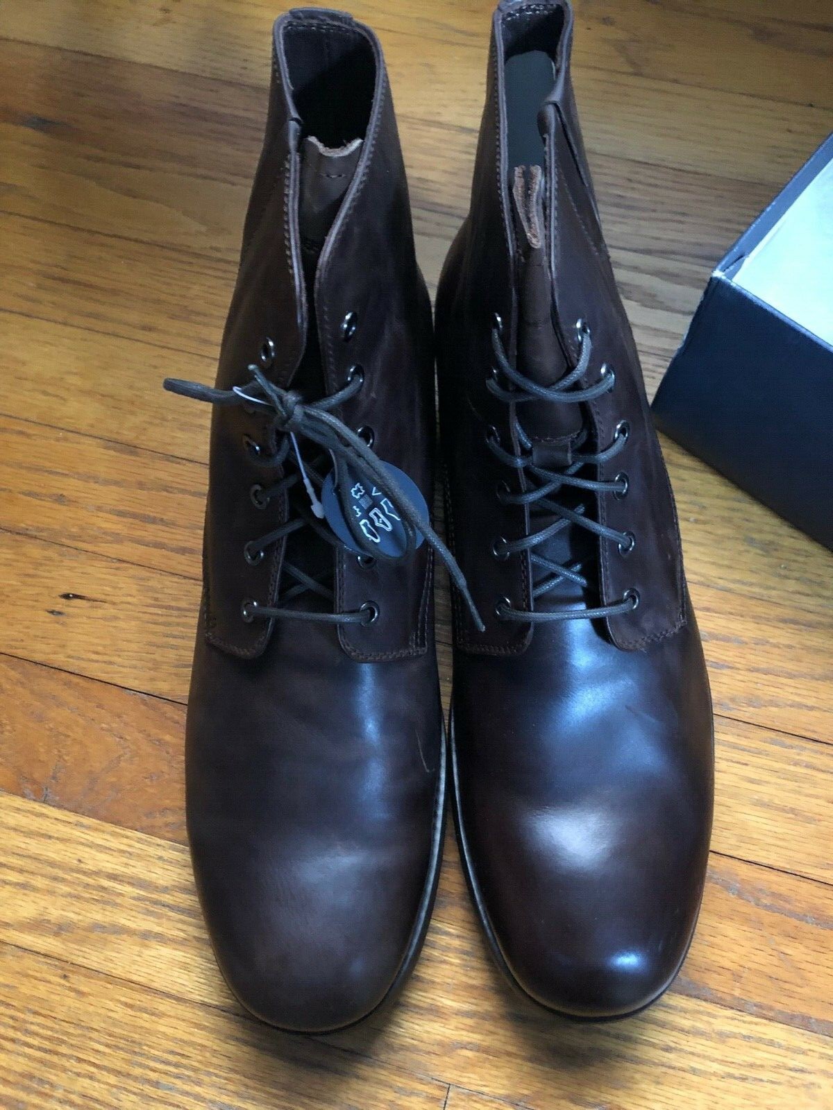 Stonefly NWOB Mens US 13 Pelle Leather Brown Ankle Dress Boots EUR 47 ...